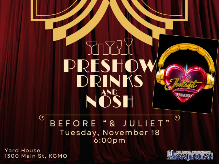 Pre-Show Drinks and Nosh Before “& Juliet” at Music Hall - The Temple ...