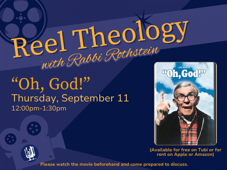 Reel Theology with Rabbi Rachel Rothstein - The Temple, Congregation B ...
